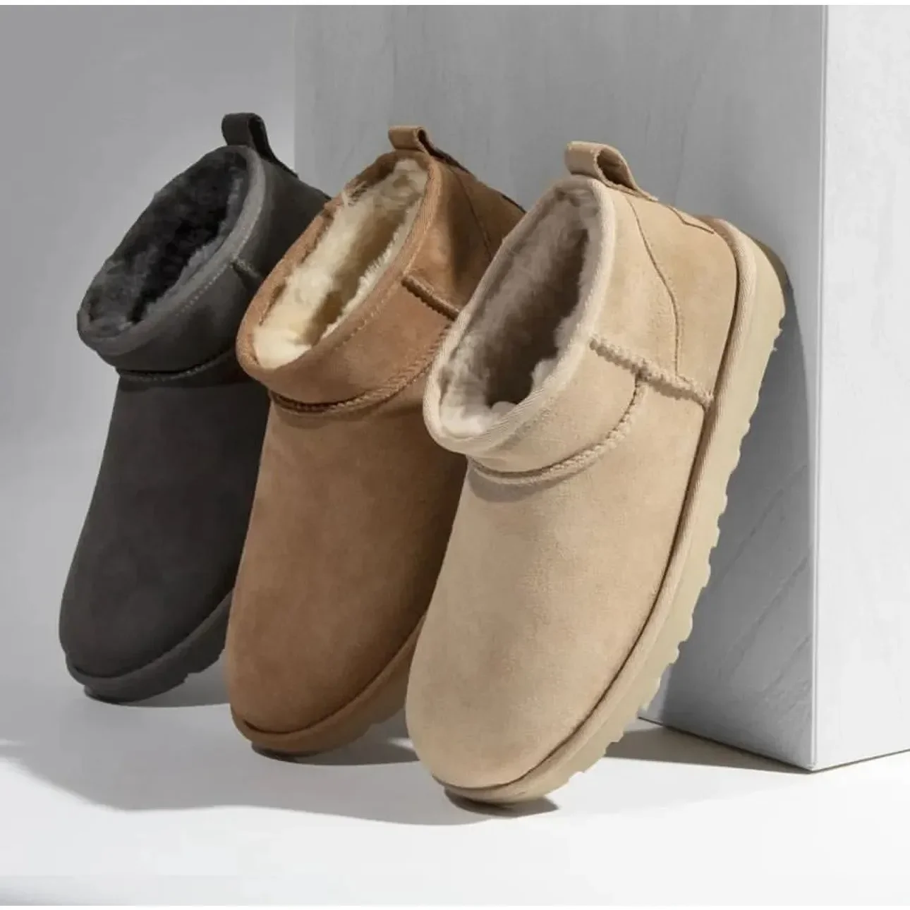 Ultra-mini-Boots-Tazz-Mustard-Seed-Tasman-slippers-Platform-Snow-Boots ...