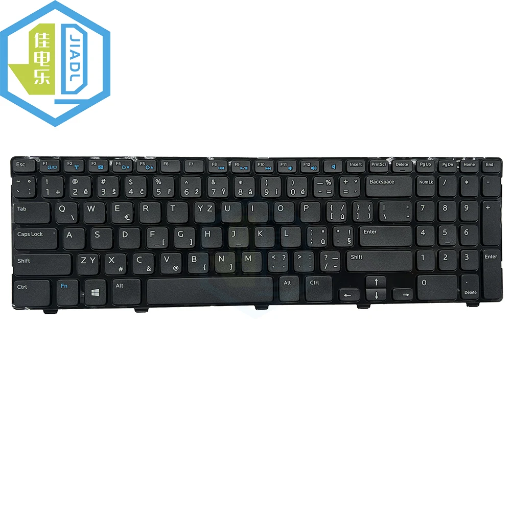 Teclado para ordenador portátil CZ checo RU Rusia para Dell 15r 15-3521 ...