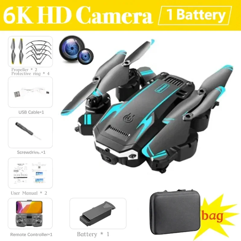 New G6 Drone 8K 5G GPS Professional HD 360 ° Aerial Photography Dual ...