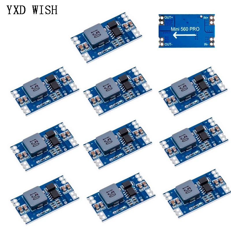 10pcs Mini560 Pro 5A DC-DC Mini 560 PRO Step-Down Buck Stabilized ...