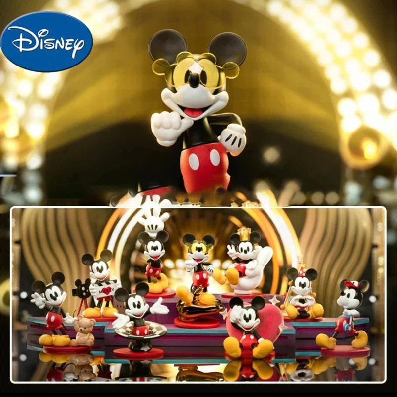 Disney-Cartoon-Mickey-Mouse-Flocking-Figure-Shining-Moment-Series ...