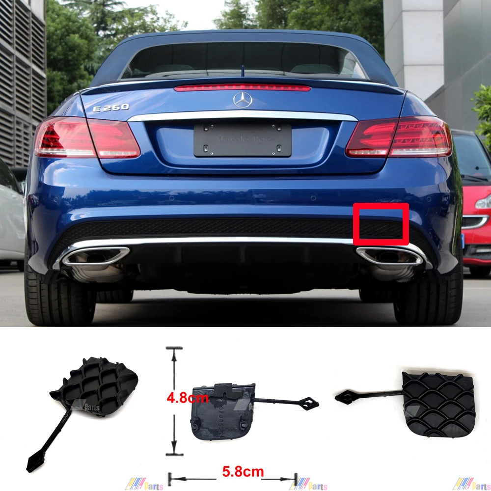 Housse De Remorquage Arrière Pour Mercedes E A207, 14-17, Pour Berline ...