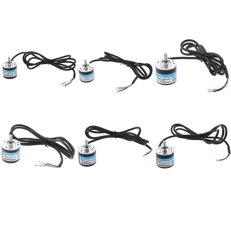 100-200-360-400-500-600P-R-Photoelectric-Incremental-Rotary-Encoder-5V ...