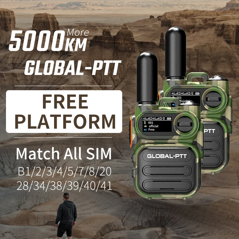 2PCS-Global-PTT-G388-Walkie-Talkie-POC-Network-Global-Available-4G-Mini ...