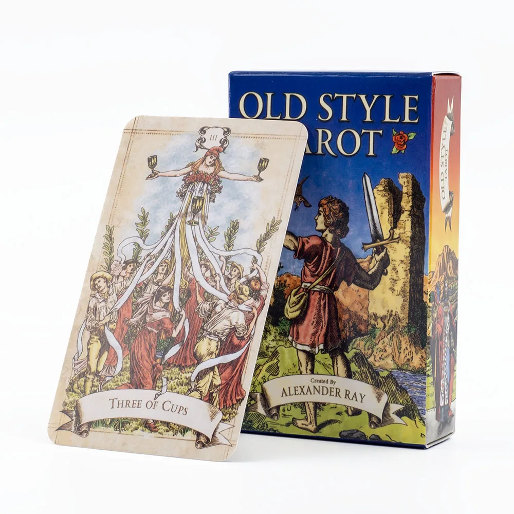 Old Style Tarot 79-Card Deck Oracle English Visions Divination Edition ...