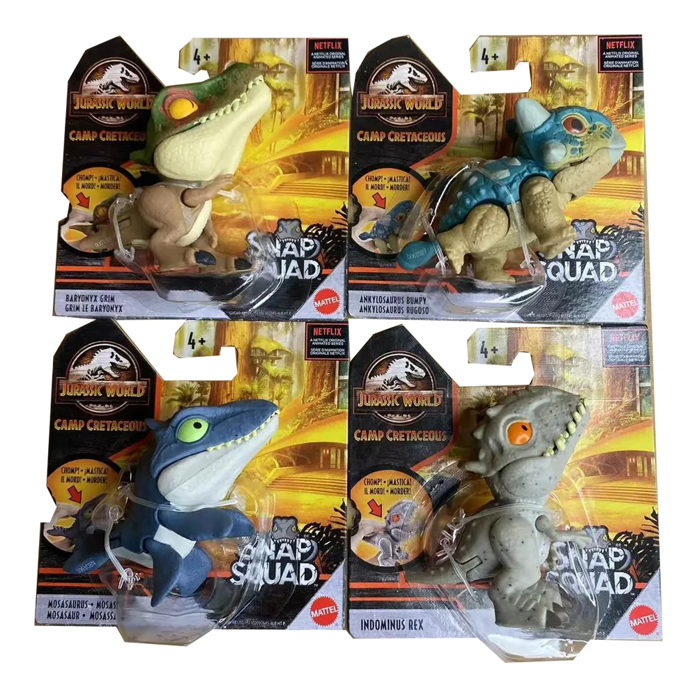 Mattel-Jurassic-d-nya-rp-da-kadro-Velociraptor-Indominus-Rex-Rex-saurus ...