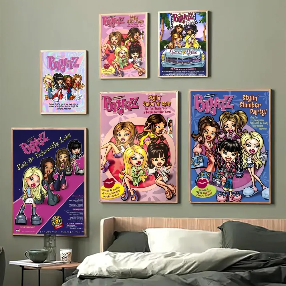 Bratz-Butter-Classic-Vintage-Posters-HD-Quality-Wall-Art-Retro-Posters ...