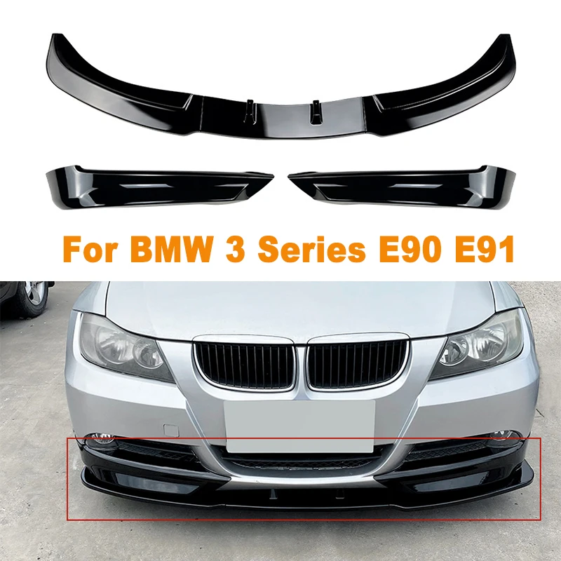 Front Bumper Lip Splitter Diffuser Body Kit Spoiler Bumper Guard ...