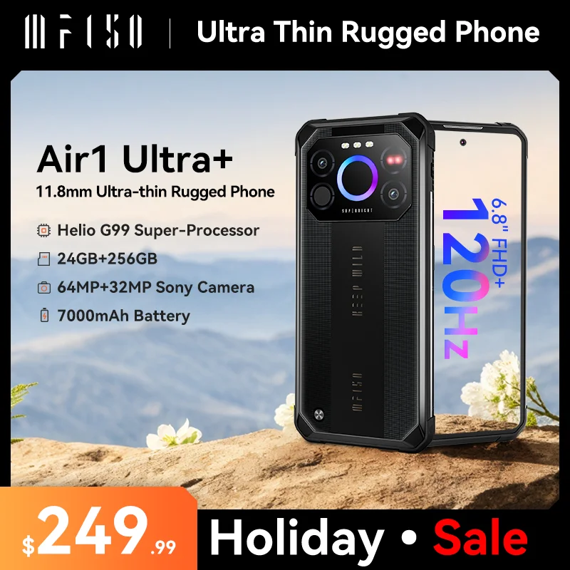 IIIF150-tel-fono-inteligente-Air1-Ultra-Smartphone-resistente-de-6-8-pulgadas-FHD-12GB-256GB ...