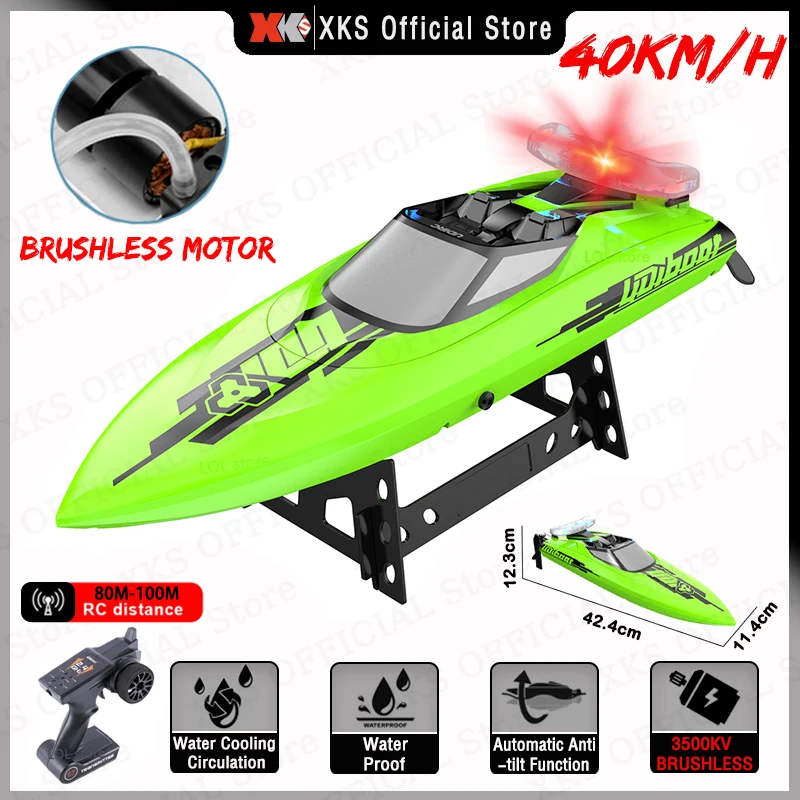 Udirc Udi021 RC Boat 2.4GHz Radio Control 35Km/H High Speed Brushless ...
