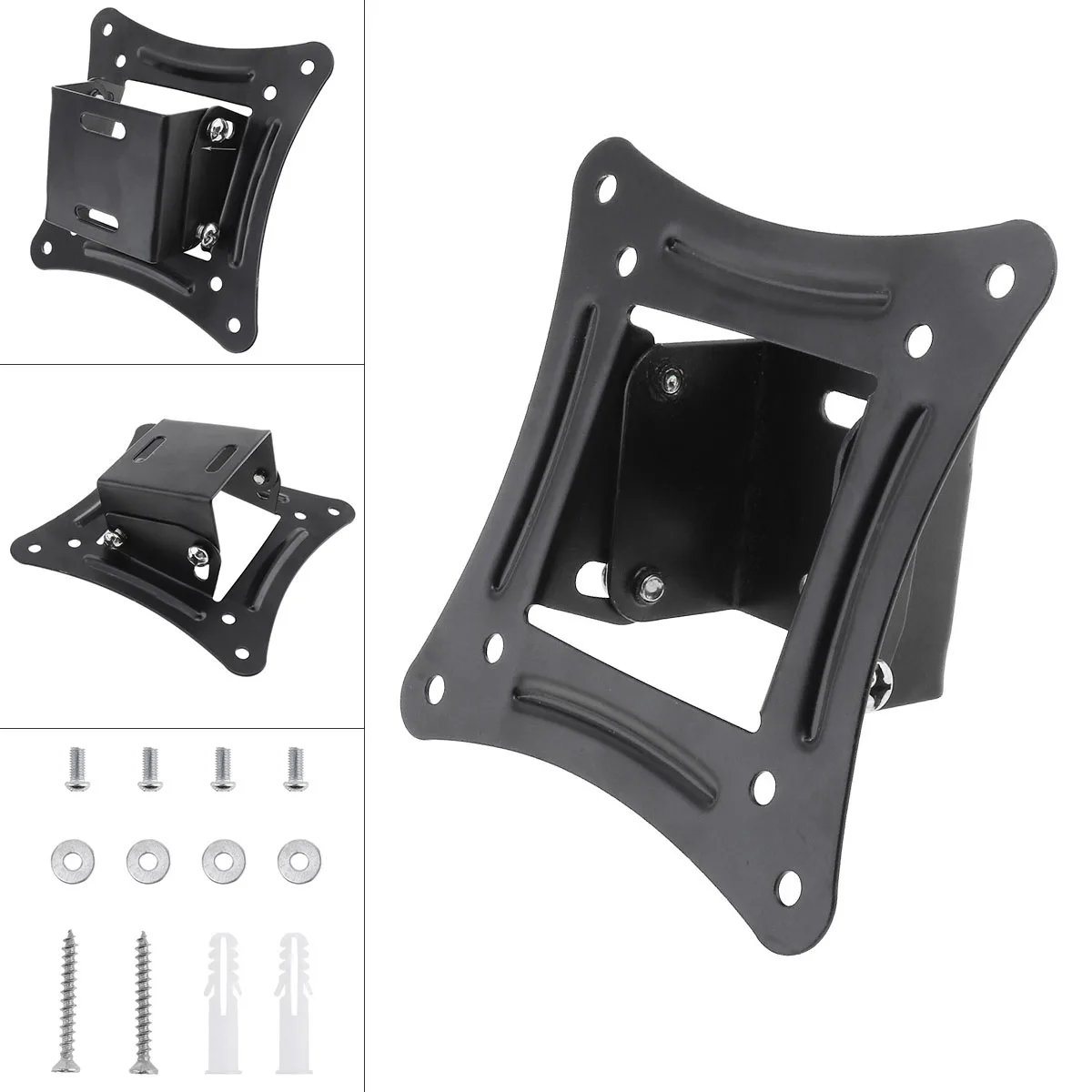 Universal-TV-Wall-Mount-Bracket-Adjustable-Tilt-Flat-Panel-TV-Stand ...