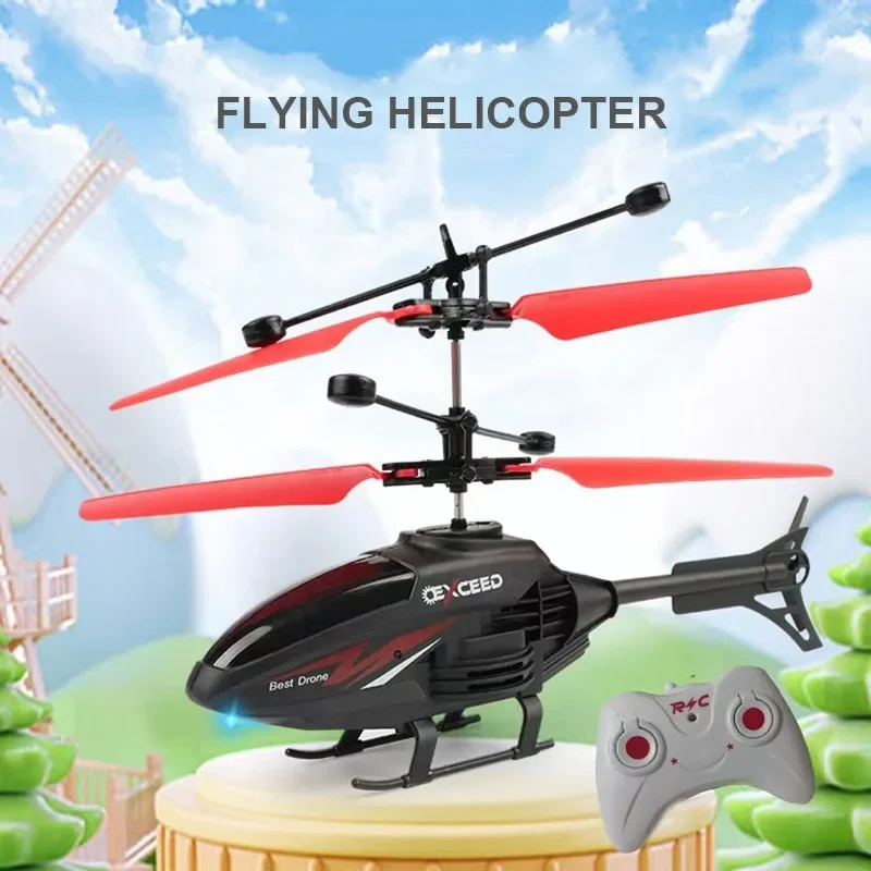 Remote-Control-Induction-Helicopter-Dual-mode-Suspended-Aircraft-with ...
