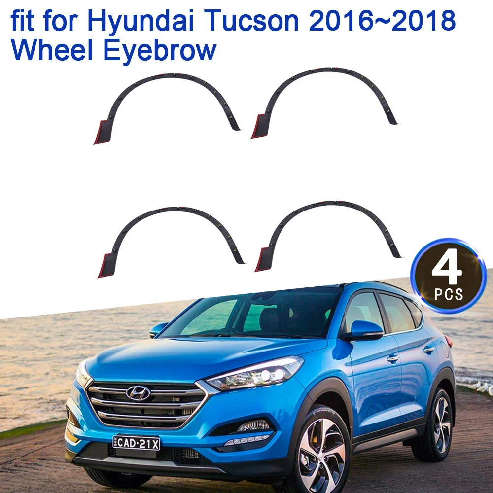 for-Hyundai-Tucson-TL-2016-2017-2018-Car-Side-Wheel-Arch-Fender ...