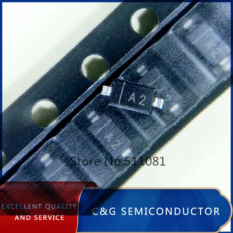 100PCS Making A2 1N4148W SMD 1206 SOD-123 Switching Diode 1N4148 SOD123