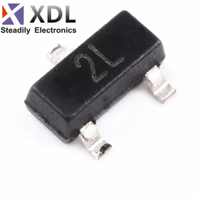 Transistor MMBT5401 2L MMBT5401 2L piezas SOT23 SMD, 100 SOT23-3, nuevo ...