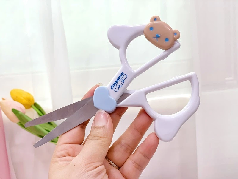 Cartoon Hello Kitty Cinnamoroll Kawaii Scissors - KawaiiMerch.com