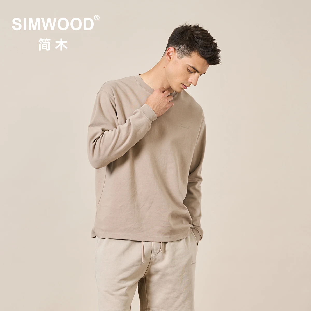 Simwood 2022 Autumn Winter New Oversize 300g Comfortable Doubleside ...