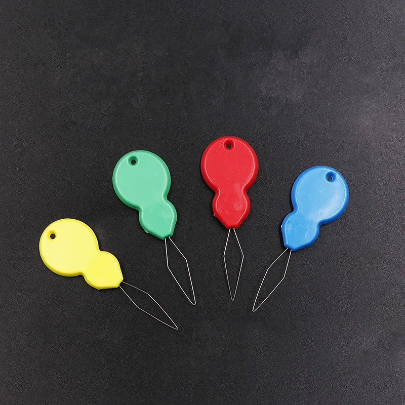 6/12PCS DIY Needle Threader Elderly Guide Easy Device Automatic Thread ...