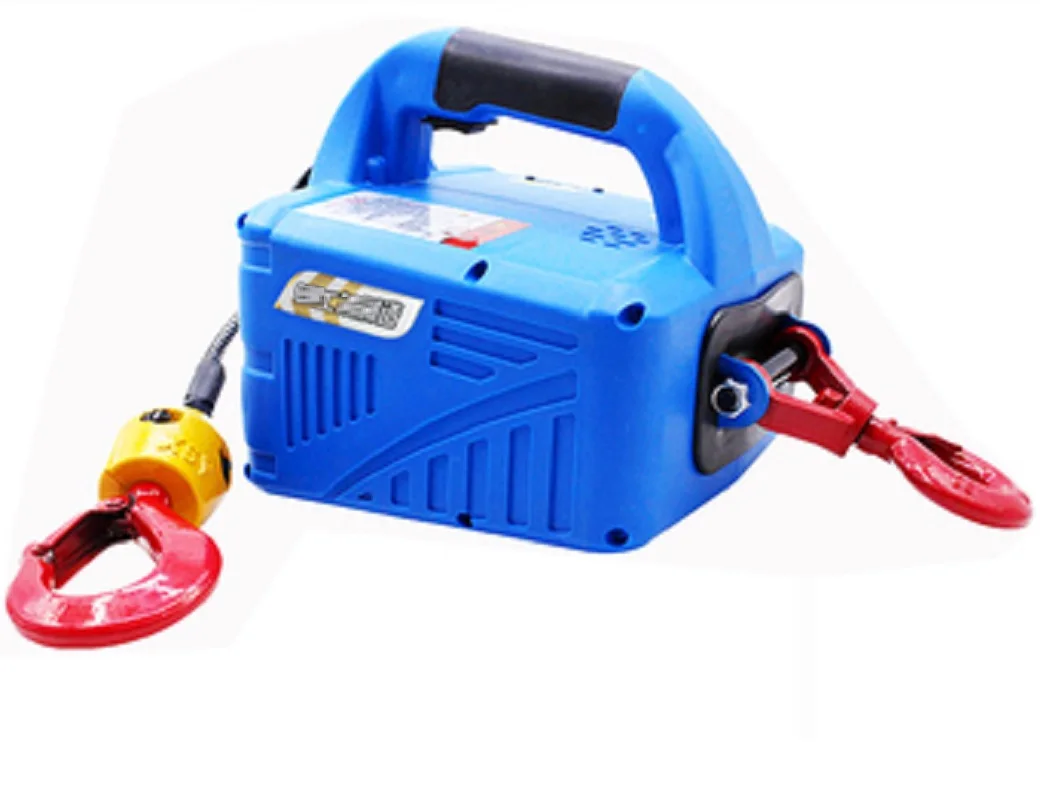 100kg-500kg 7.6m-25m, 220v,50hz Portable Electric Winch Hand Winch ...