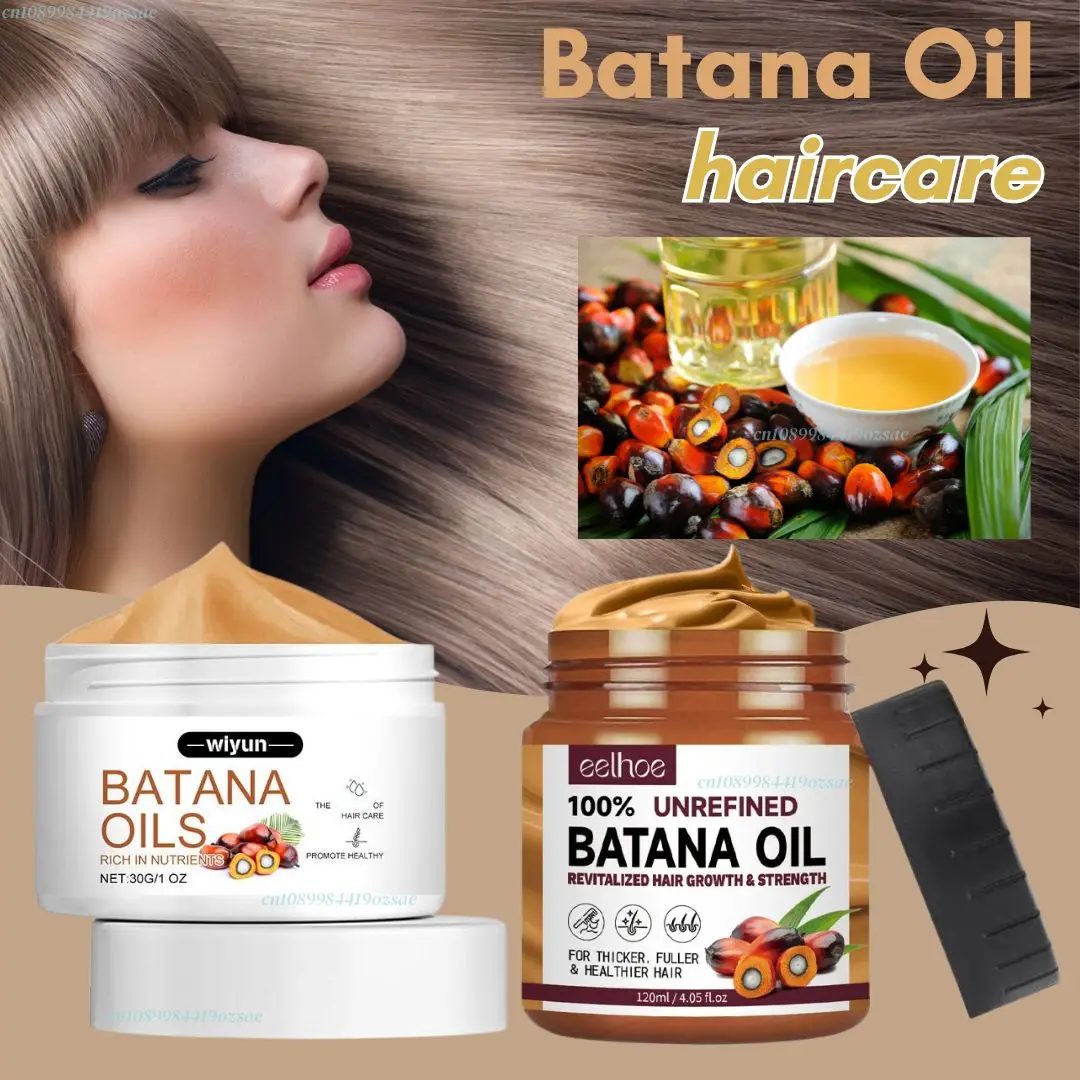 Batana Oil Hair Mask For Men & Women Hair Loss Treatment Anti-Dry ...