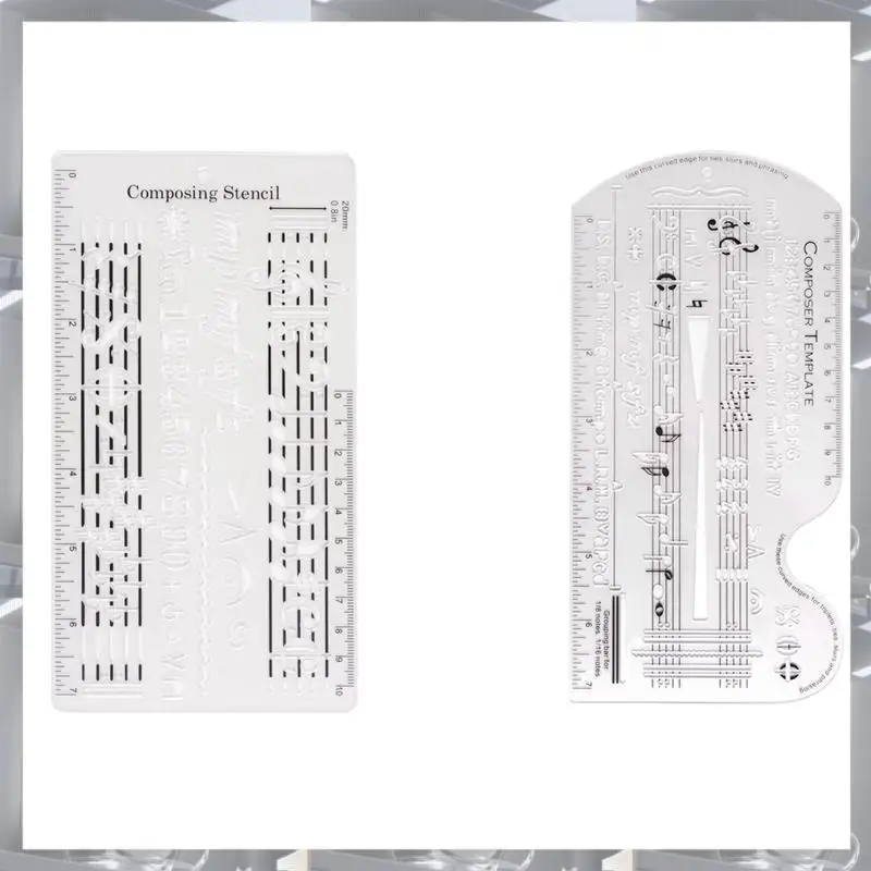 Beginner Composer Kit Song Writer's Composing Template Stencil For ...