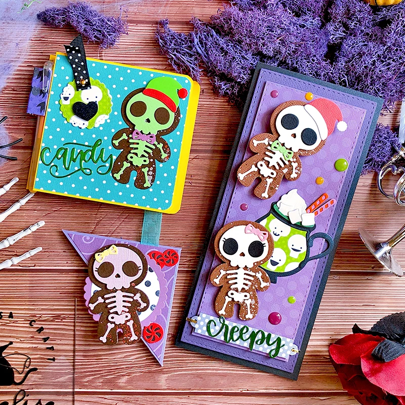 Panalisacraft-Halloween-Cute-Skeleton-Cutting-Dies-Stencils-DIY ...