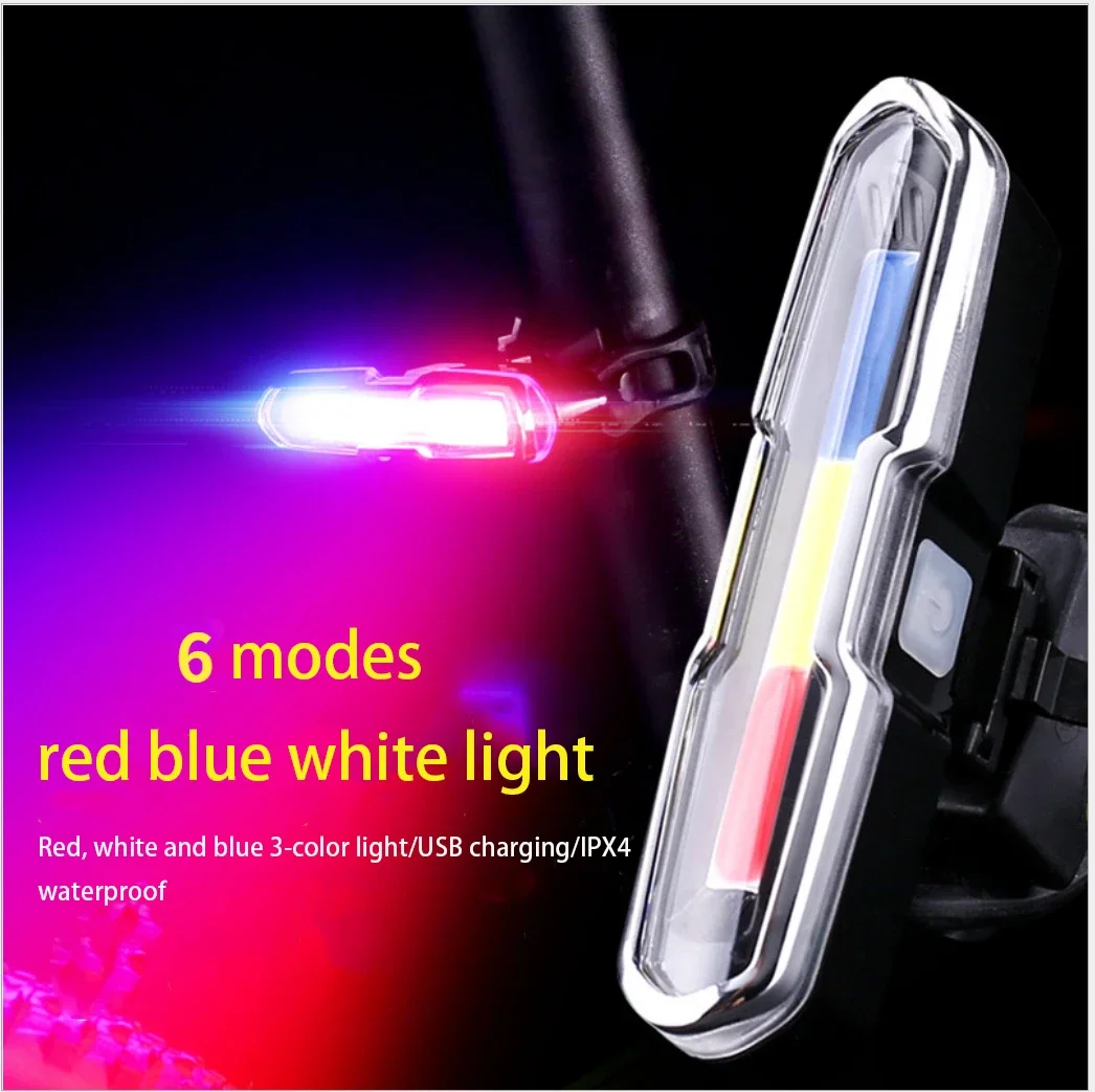 Dilwe Bicycle Rear Light, Ultra Bright USB Rechargeable High Intensity ...