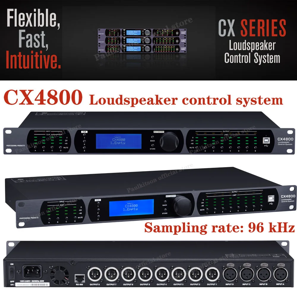 CX4800-Professional-Audio-Processor-Compatible-Original-Software-32-bit ...
