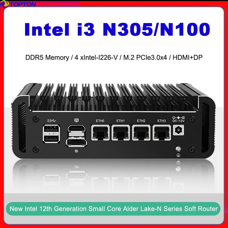 Topton-Intel-i3-N305-8-Core-4xi226-V-2-5G-Firewall-Mini-PC-Alder-Lake ...