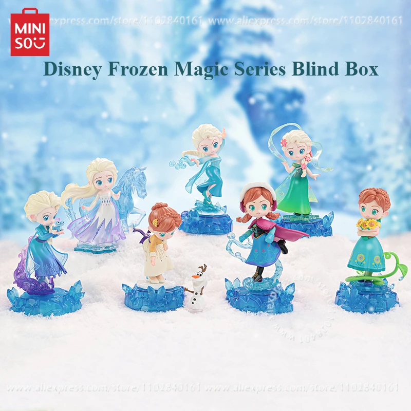 MINISO-Surprise-Blind-Box-Disney-Frozen-Magic-Series-Trendy-Toy-Kawaii ...