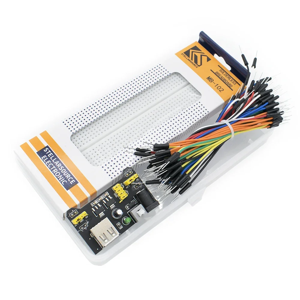 Module d'alimentation de platine de prototypage MB102 3.3V/5V + kit de ...