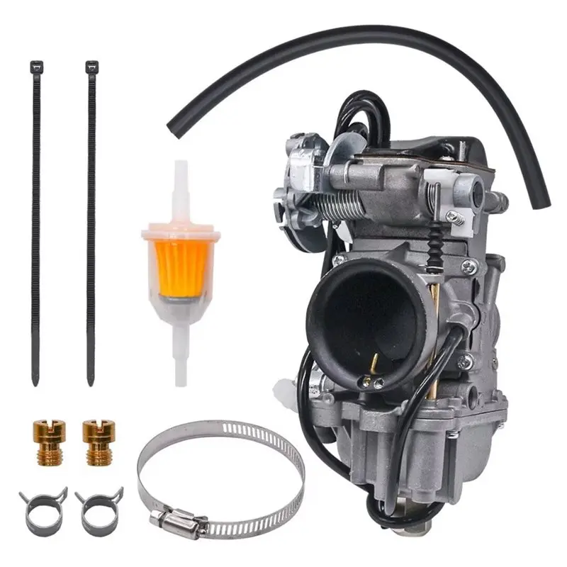 For Mikuni TM36-68 4-Storke Flat Slide Racing Carburetor Kit 36Mm For ...