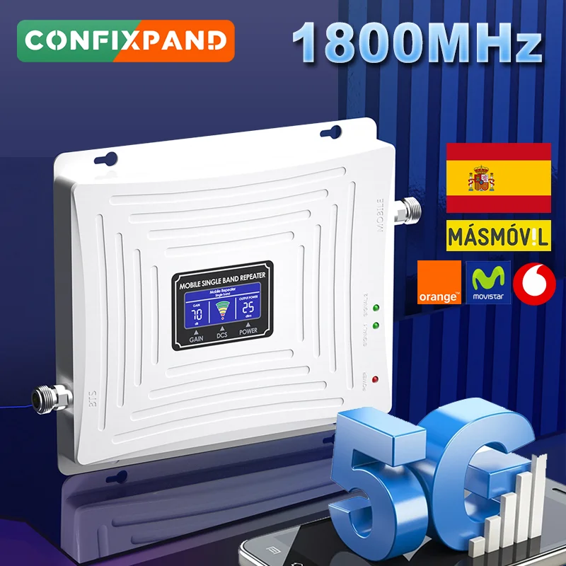 CONFIXPAND-5G-Singal-Booster-1800MHz-B3-N3-Cellphone-Signal-Repeater ...