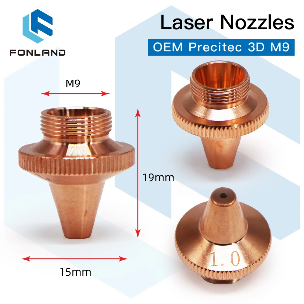 FONLAND-OEM-PRECITEC-3D-Fiber-Laser-Nozzle-M9-D14-2mm-H15-4mm-Raytools ...