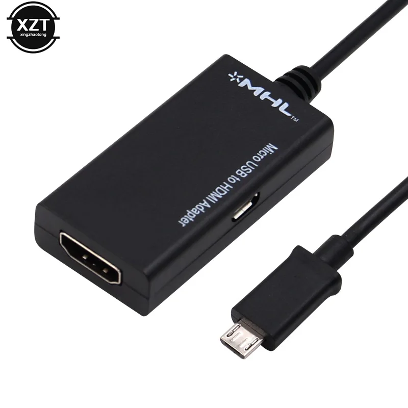 New Micro USB 2.0 MHL to Cable HD 1080P for Samsung HTC MHL Android ...