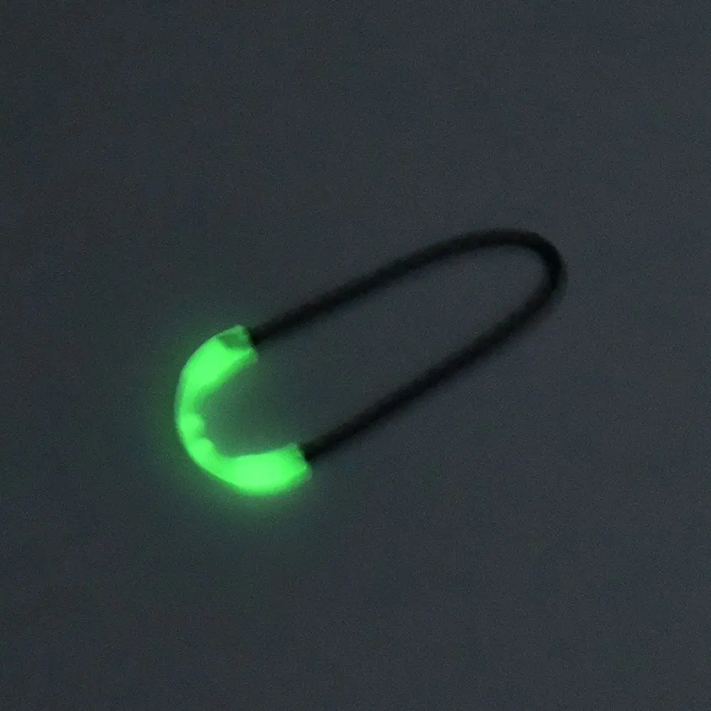 10pcs Black Ultra-Bright Glow Parts Ends Lock Zips Tent Zippers Zipper ...