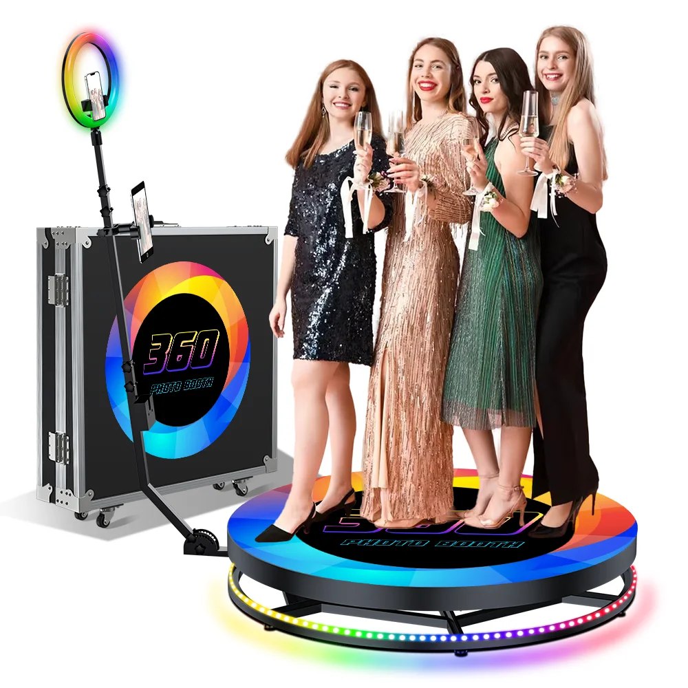 Portable-360-Photo-Booth-Machine-100cm-Selfie-360-Camera-Booth ...