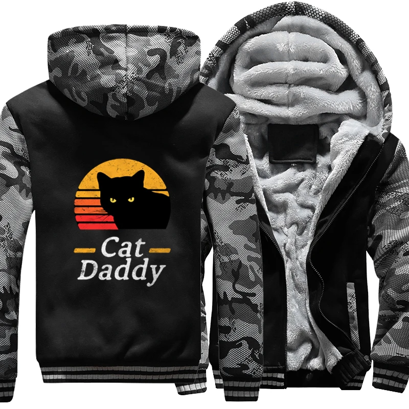 Black-Cat-Daddy-Cats-Jackets-For-Men-Fleece-Hooded-Warm-Bomber-Jacket ...