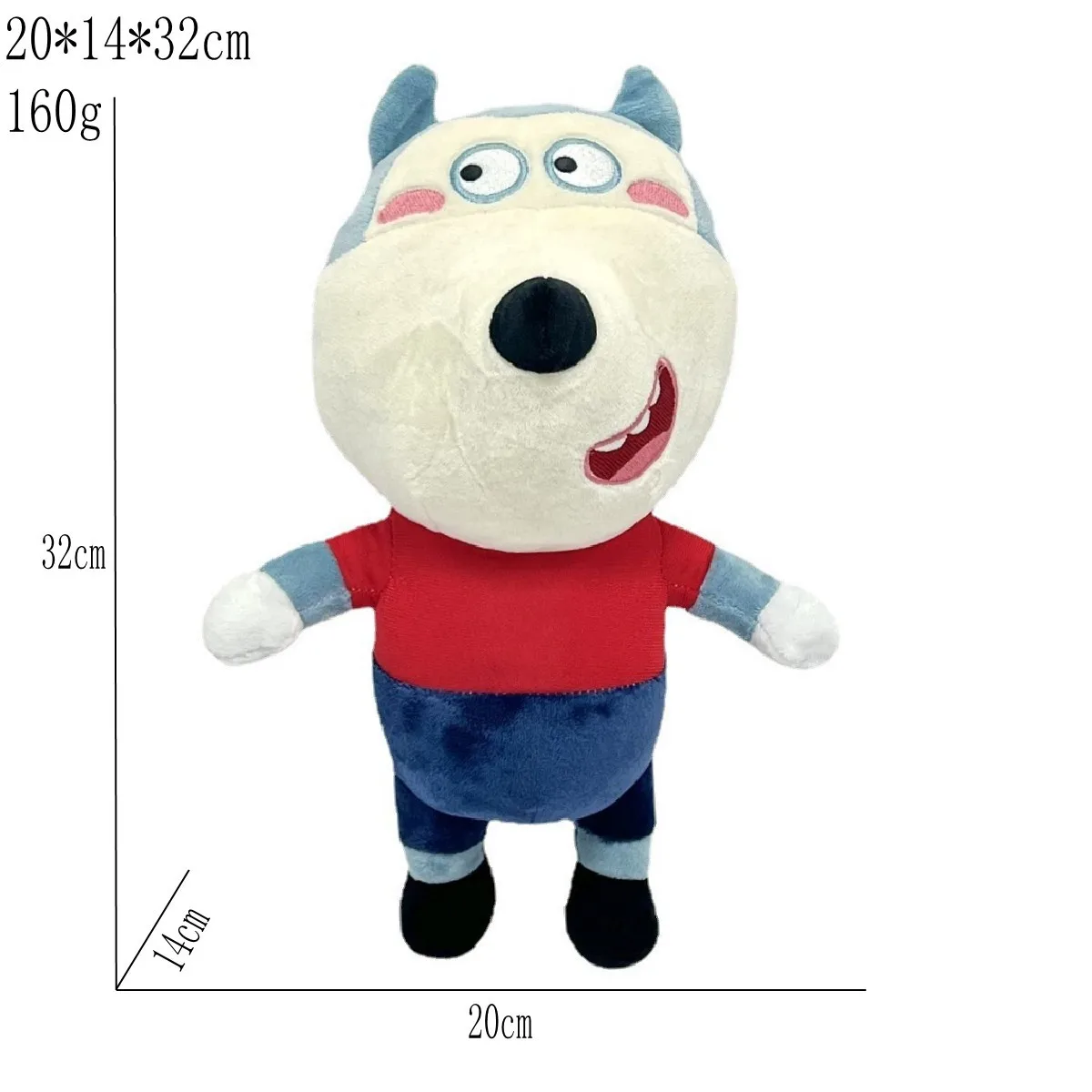 Peluches de la familia Wolfoo, Pando, Katie y Lucy, de Anime, para ...