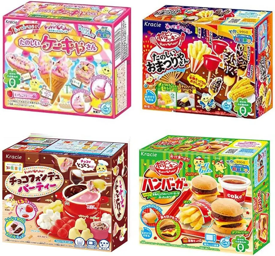 Kracie-Popin-Cooking-DIY-hamburguesa-Happy-Kitchen-Cookin-fiesta-de ...