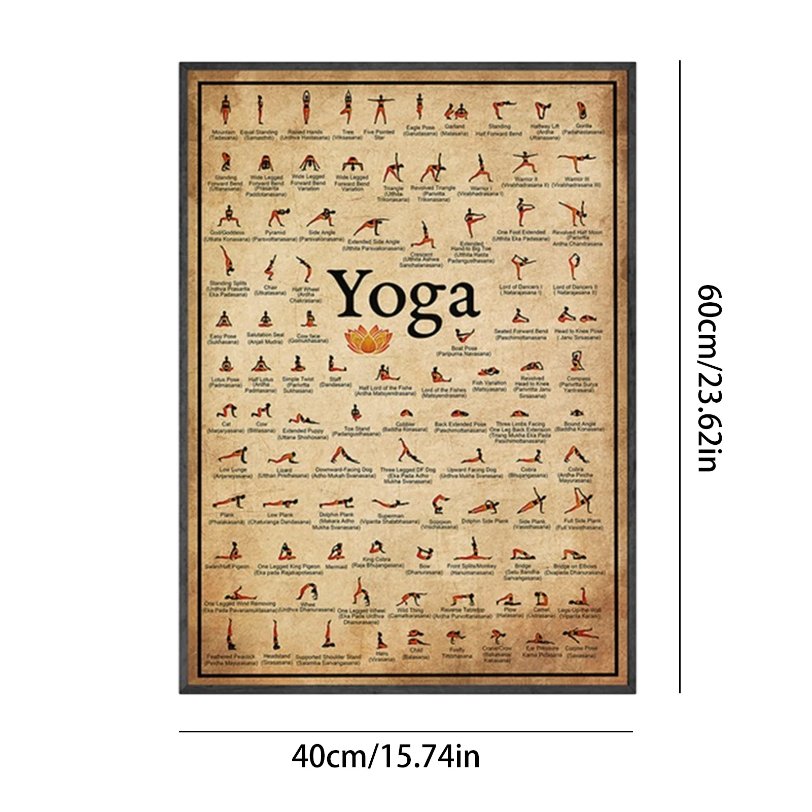 Yoga Stretching Chart