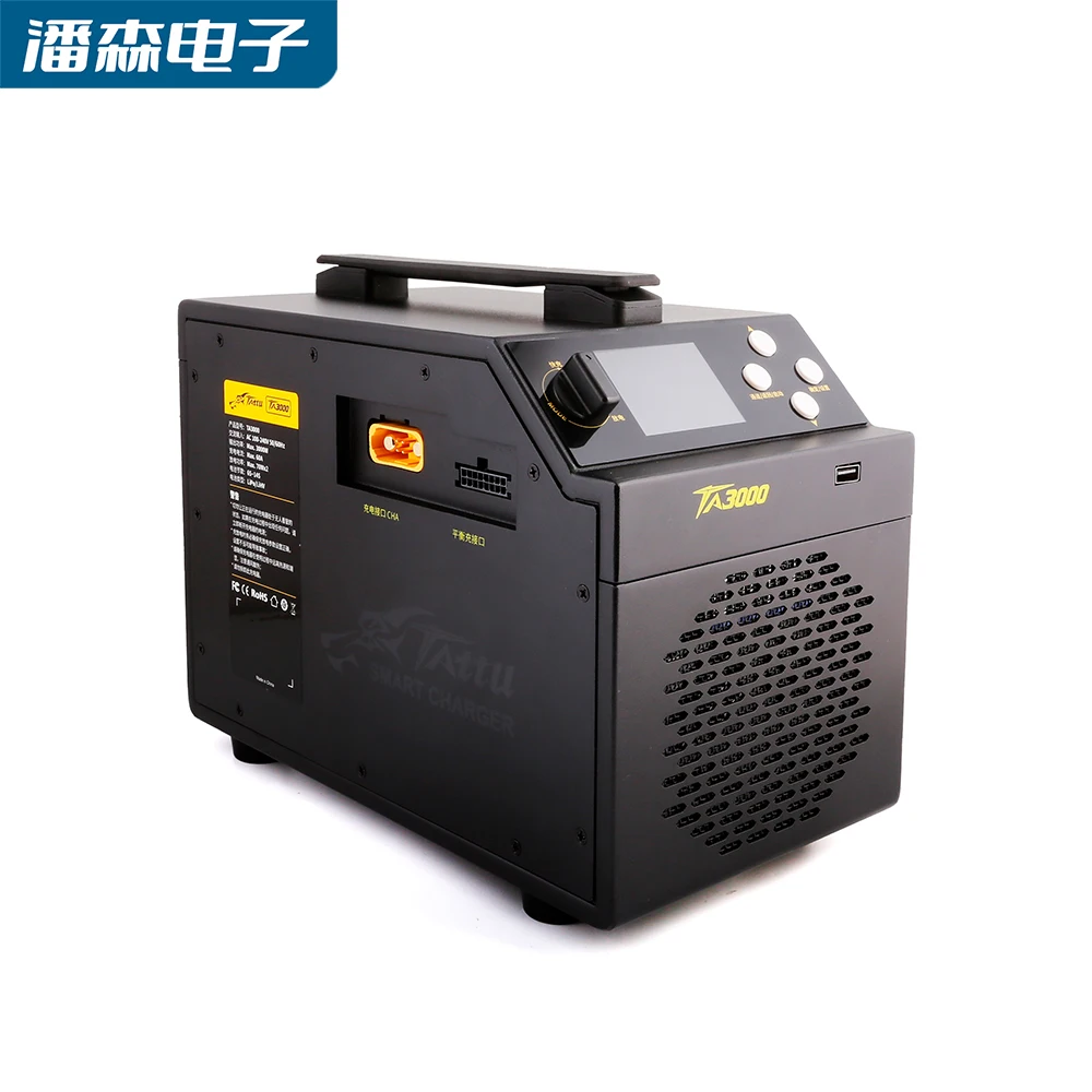 NEW TATTU TA3000 3000W Multifunctional Smart Balancing Charger Dual ...