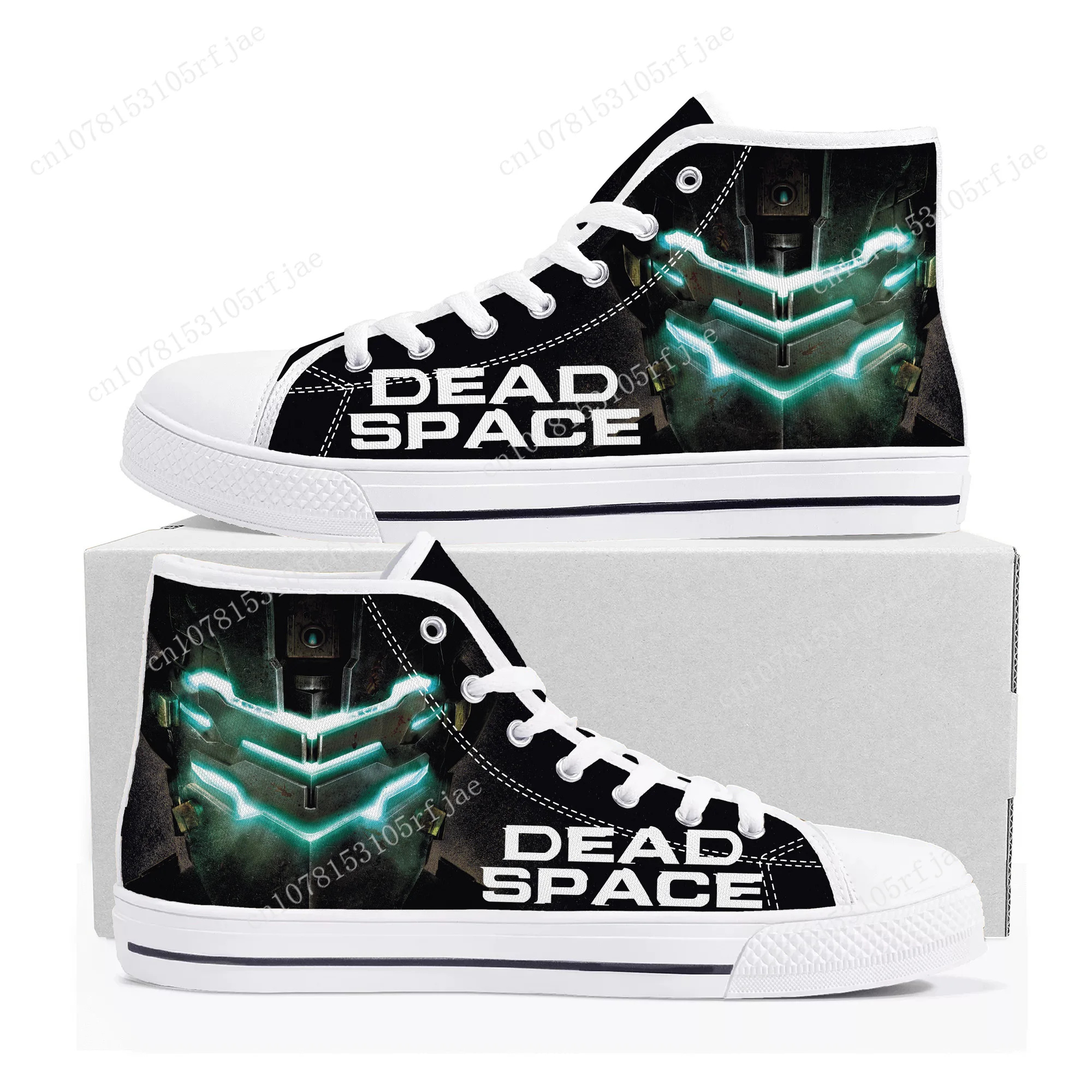 Dead-Space-High-Top-Sneakers-Hot-Cartoon-Game-Mens-Womens-Teenager-High ...