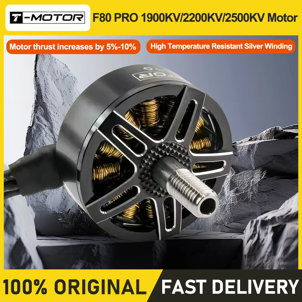 T-MOTOR F80 PRO Brushless FPV Motor for Racing Freestyle Long range RC ...