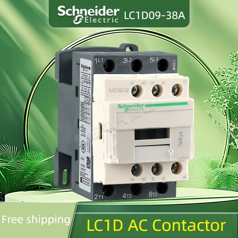 Contactor Schneider 220v AC Contactor de tres polos 3P 3 fases 3 polos ...