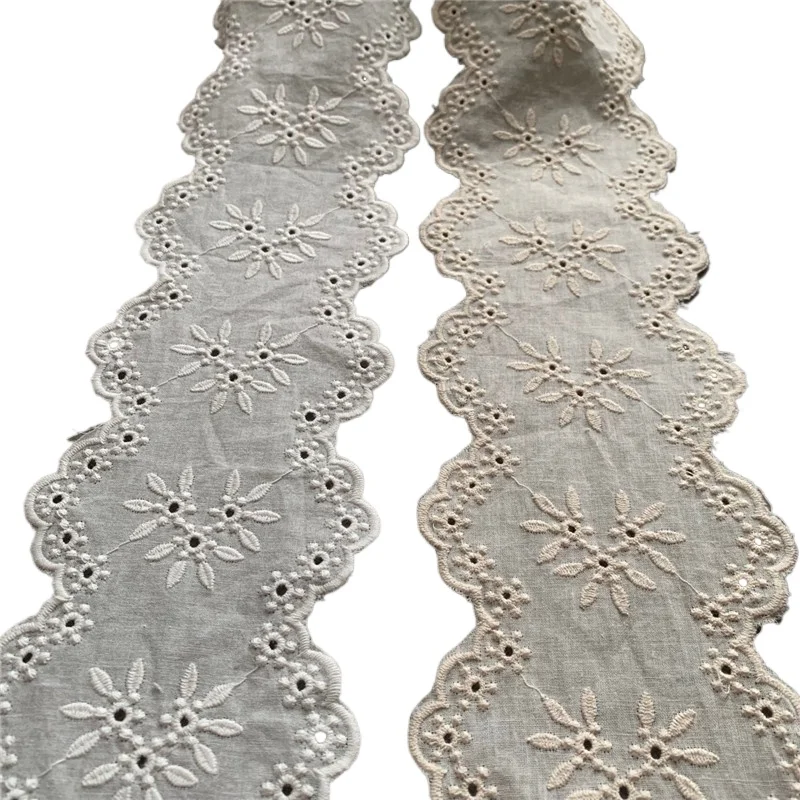 20Yards-Cotton-Embroidery-Hollowed-Out-Lace-Embroidered-Trims-Female ...