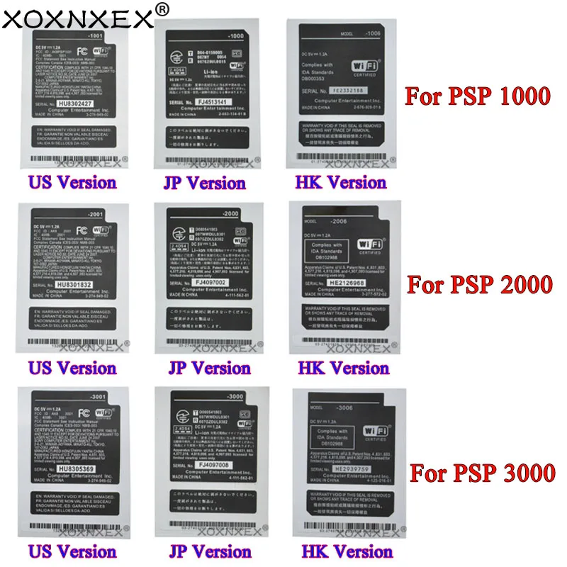 1pcs-Sticker-Lables-JP-US-HK-Version-Replacement-Console-Sticker-Seal ...