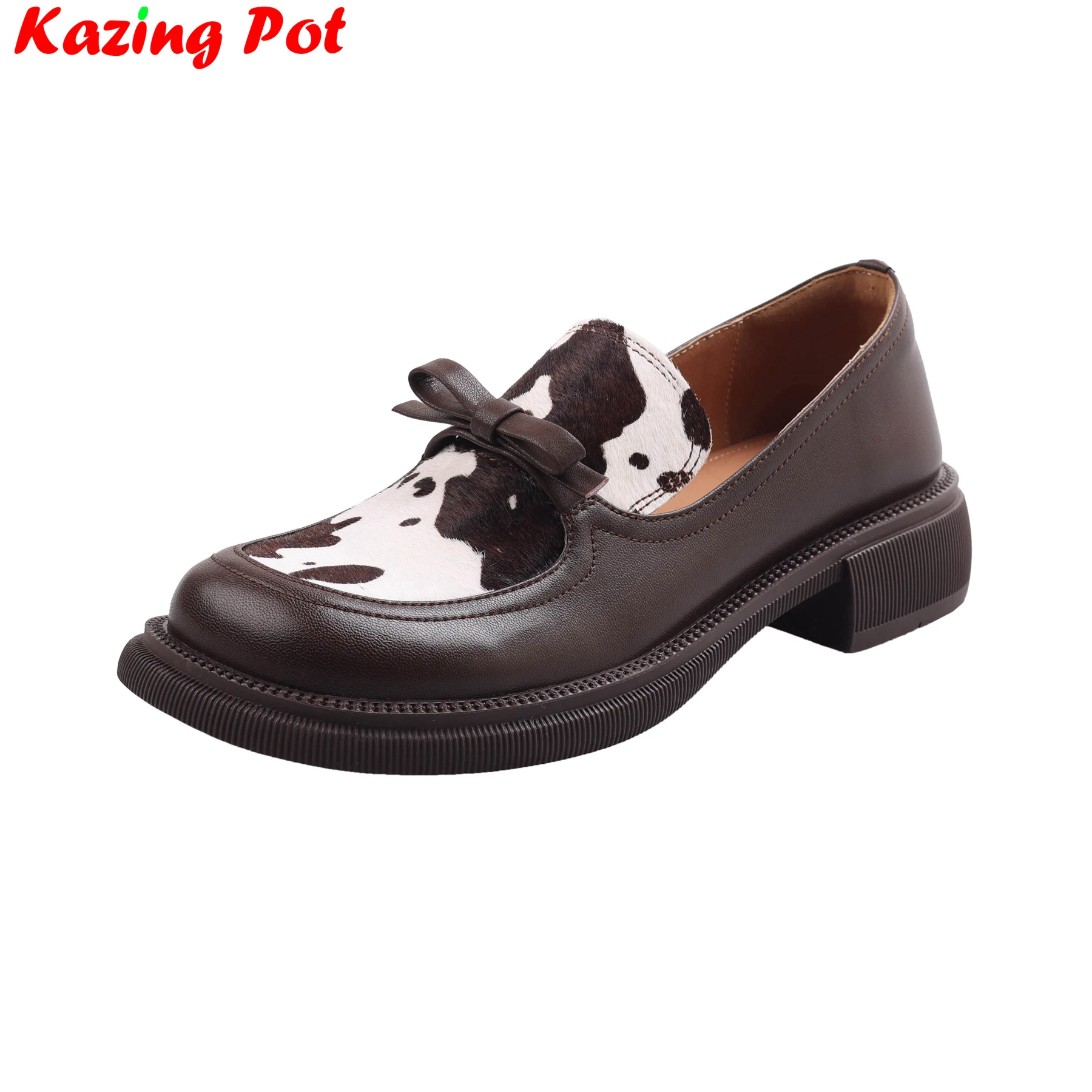 Krazing-Pot-2025-Genuine-Leather-Horsehair-Butterfly-knot-Fall-Shoes ...