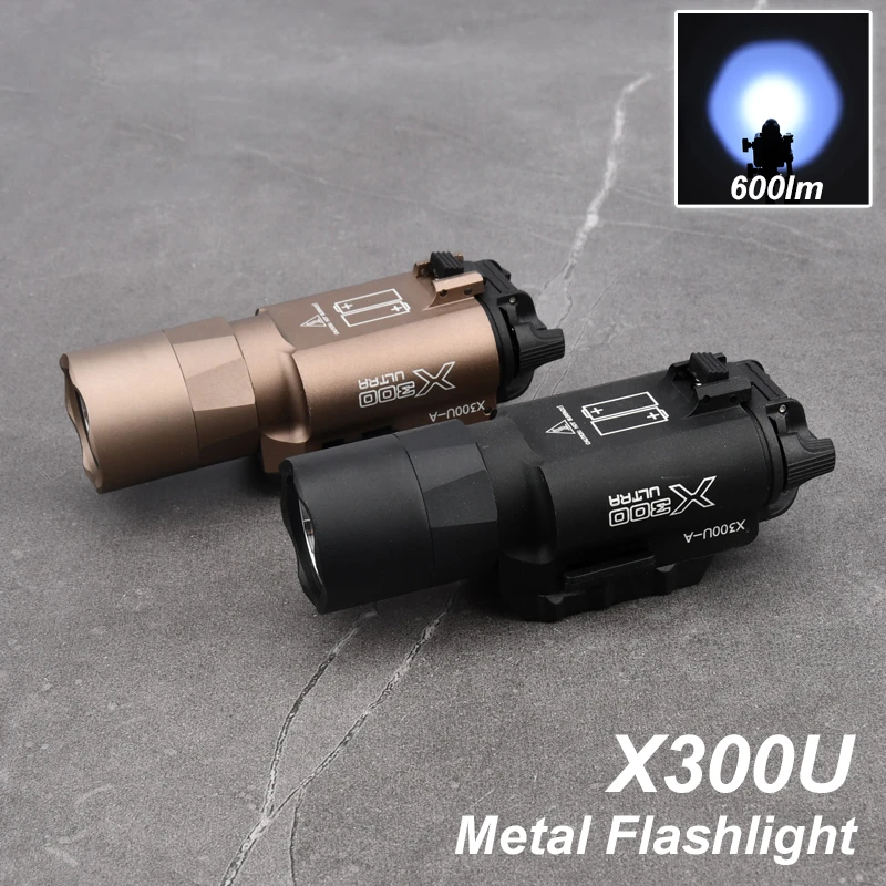 Pistol Flashlight X300 | G17 Glock Flashlight | Wadsn X300u | G17 ...