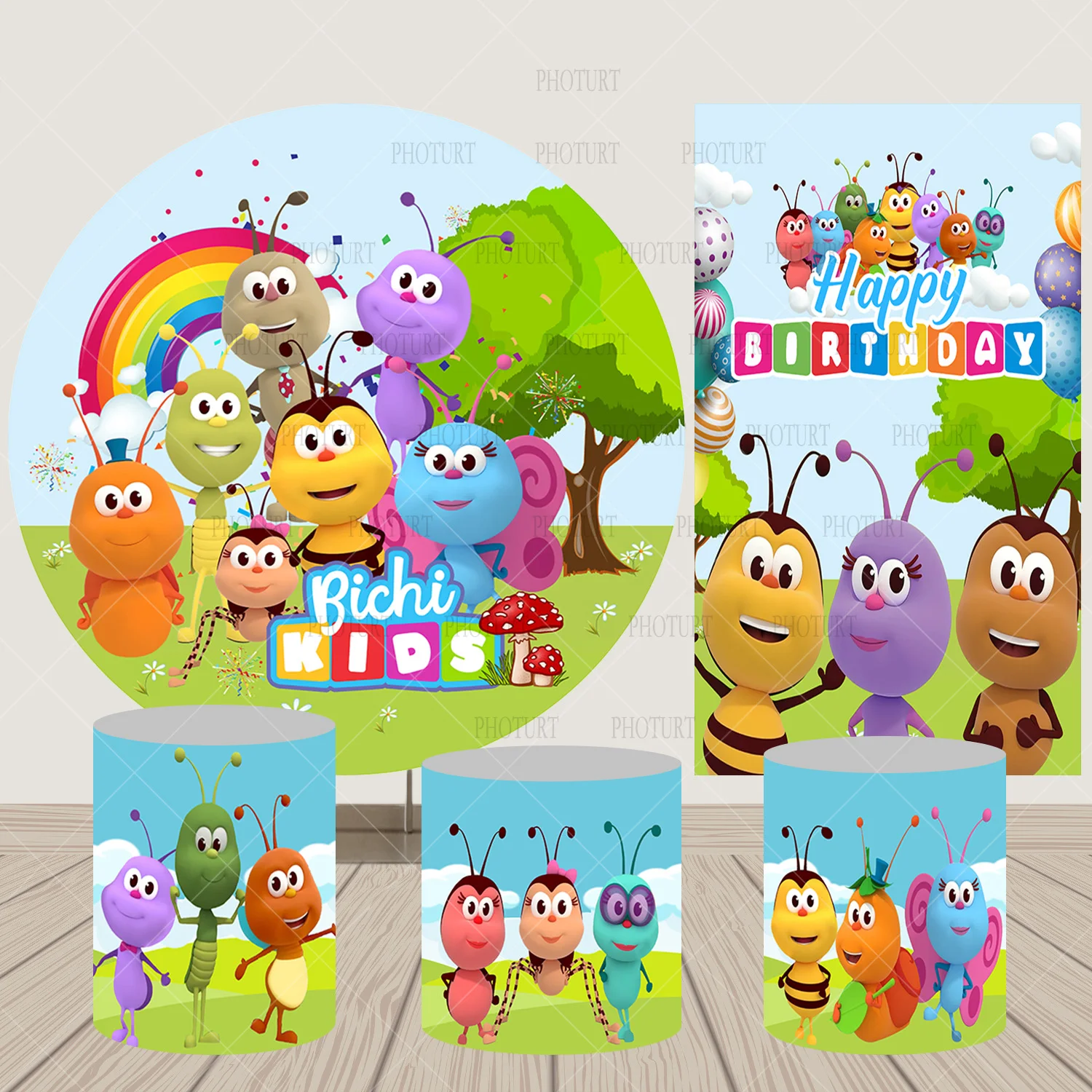 Fondo-redondo-de-Bichi-para-ni-os-accesorios-de-decoraci-n-para-Baby ...